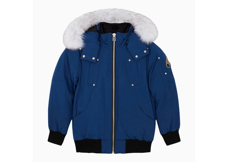 Moose Knuckles Bomber Jacket Blue – Sneaker Vault