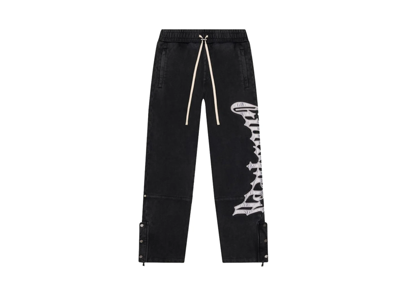 Godspeed Tracksuit Pants Black/Silver – Sneaker Vault